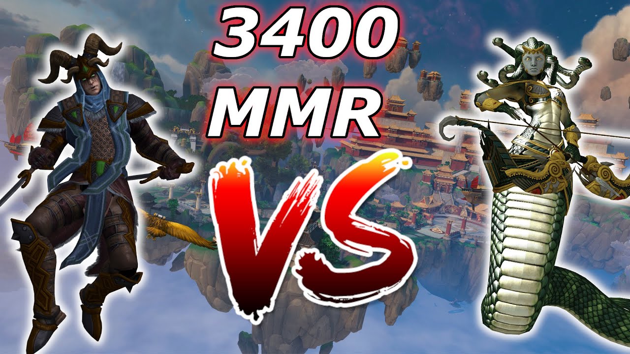 Two 3.4k MMR Players Fight On The Battlefield! - Season 8 Masters ...