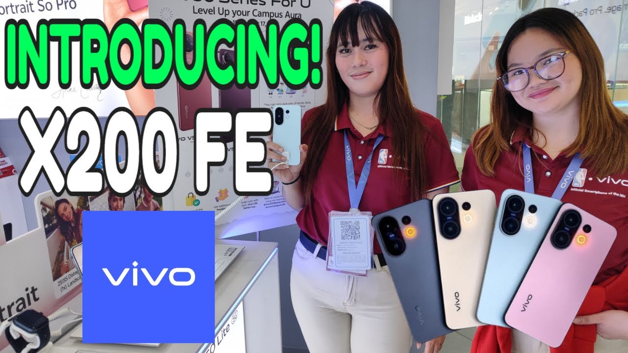 Vivo X200 FE: the LATEST COMPACT AI Phone from VIVO! - YouTube