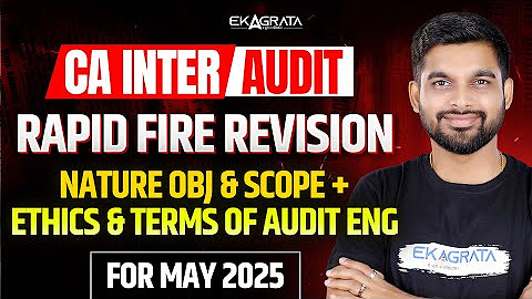CA Inter Audit Revision May 25 | Audit Rapid Fire Revision | CA Inter Audit Playlist By CA ...