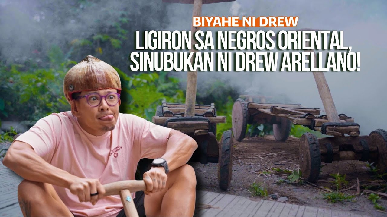 Ligiron sa Negros Oriental, sinubukan ni Drew Arellano!| Biyahe ni Drew ...