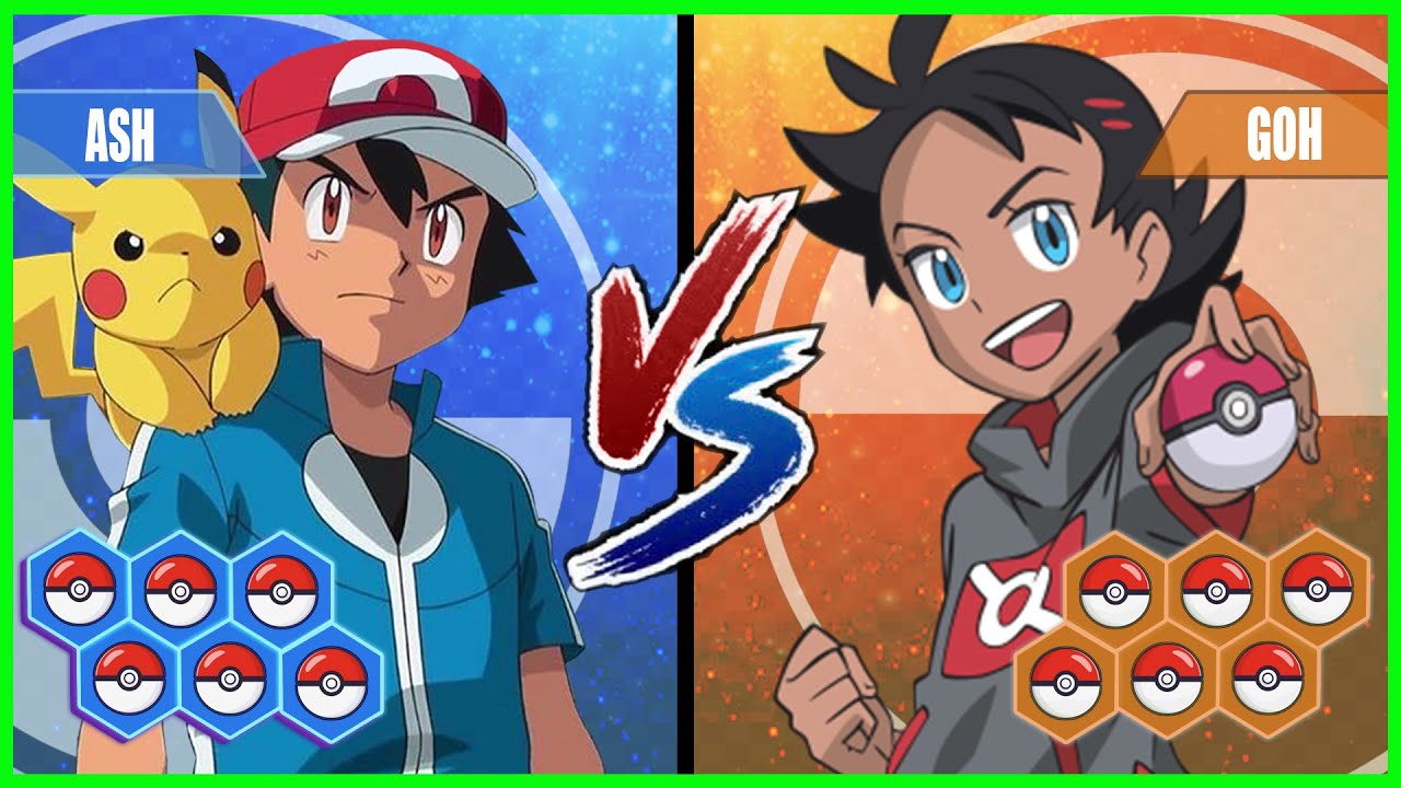 Pokemon Battle Pedia: Kalos Ash Vs Goh - YouTube