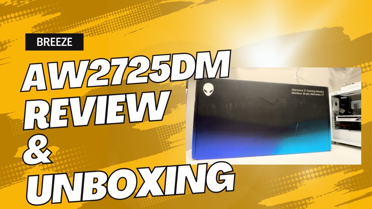 AW2725DM First Look - Alienware’s New 1440p 180hz Display - YouTube