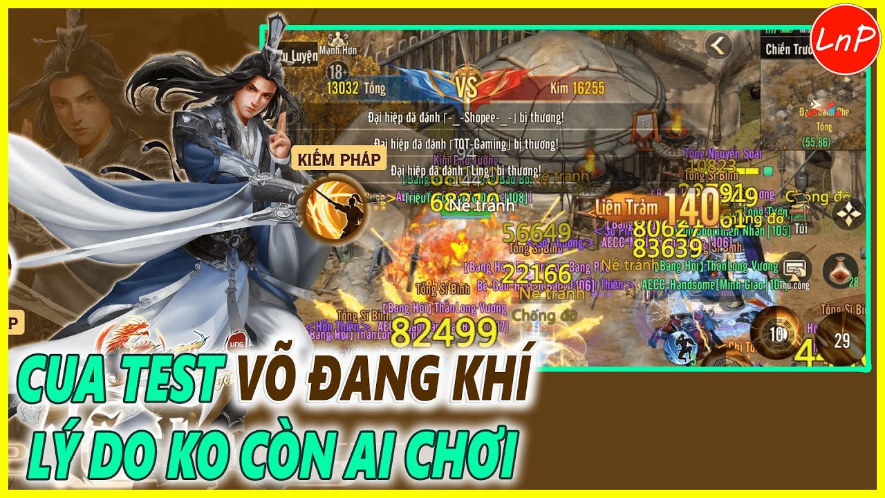 KIẾM THẾ ORIGIN - CUA TEST VÕ ĐANG KHÍ SAU CHỈNH SỬA LÝ DO KO CÒN AI ...