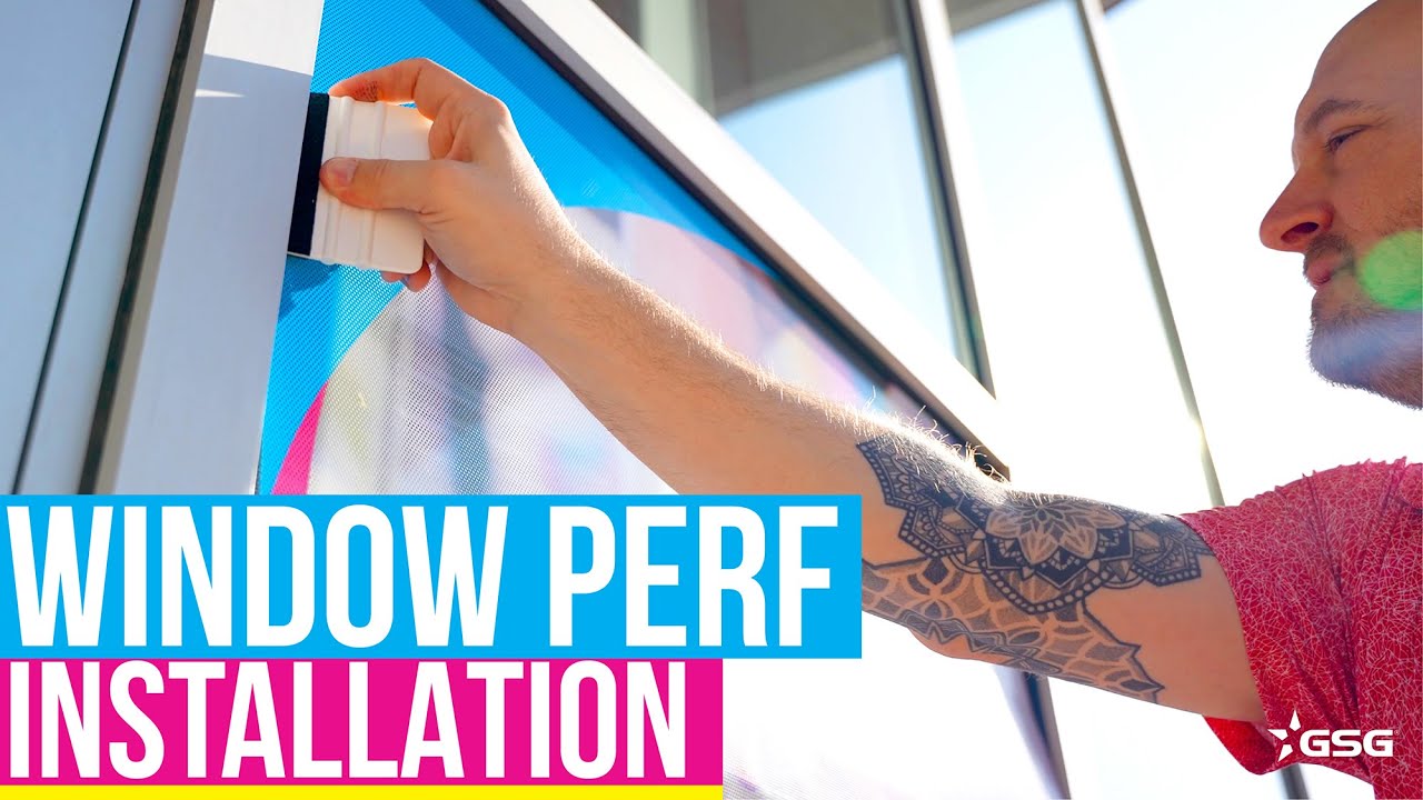 The ALL NEW StarVue Window Perf Installation - YouTube