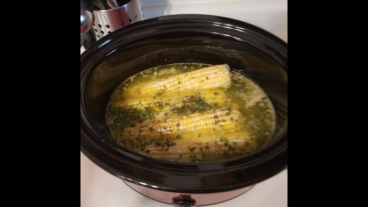 Cooking With Tank Crokpot Sweet Corn - YouTube