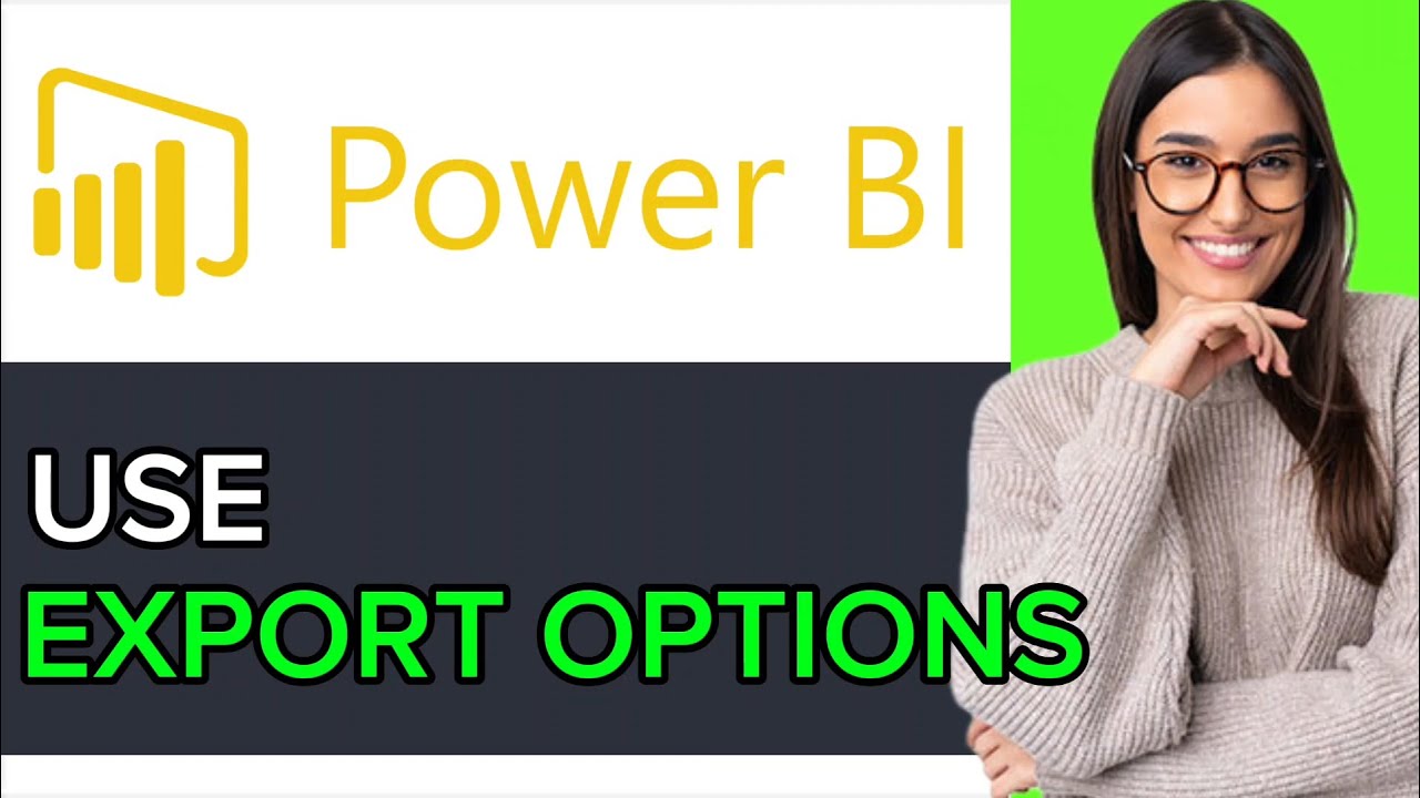 NEW! How to Use Export Options on Power BI in 2025! - YouTube