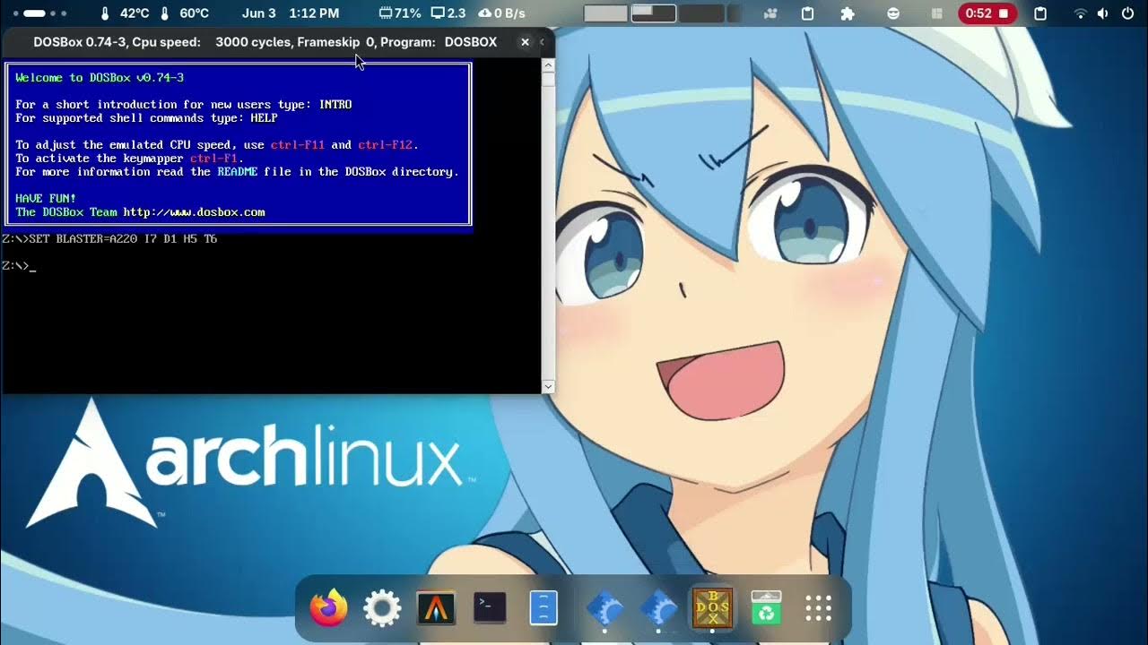 How to play doom on Linux with dosbox - YouTube