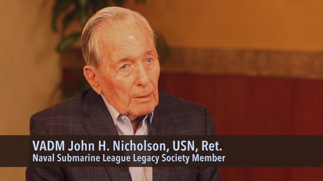NSL Legacy Society: VADM John H. Nicholson, USN (Ret) - YouTube