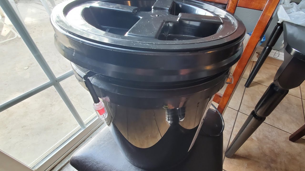 Cannabis Auto-burp Cure Bucket - YouTube