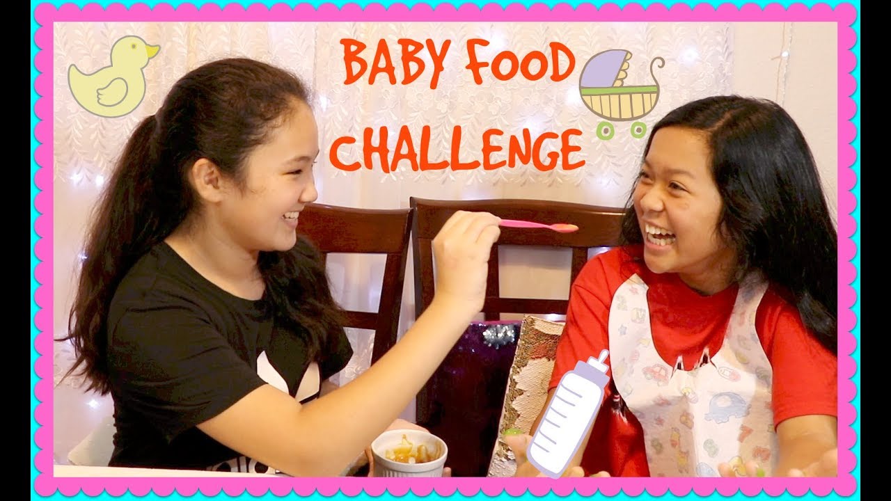 BABY FOOD CHALLENGE WITH A SPECIAL GUEST! - YouTube