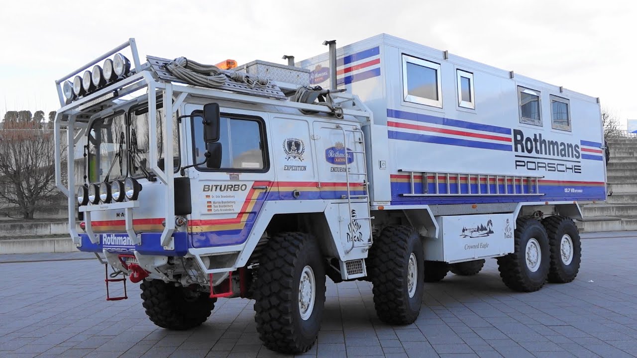 MAN KAT 1 8x8 - Dakar Porsche Service Truck - Retro Classics 2025 ...