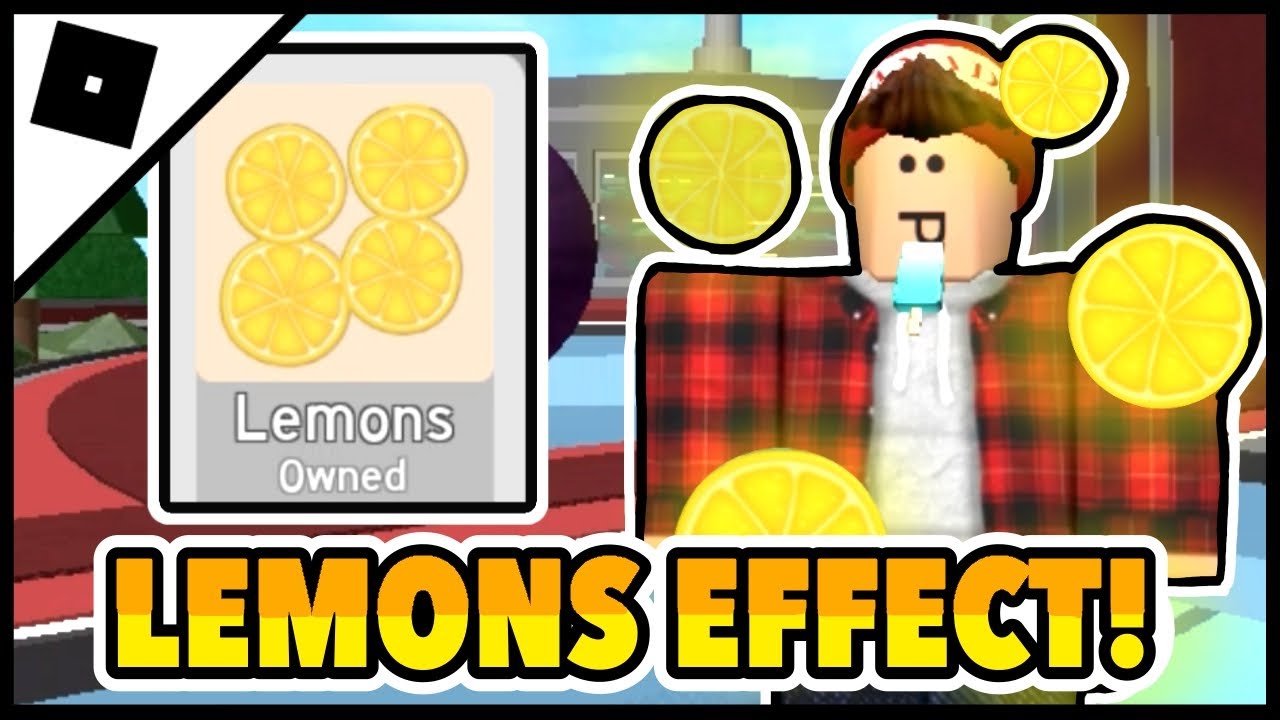[CODE] How to get the LEMONS EFFECT in THE CRUSHER || ROBLOX - YouTube