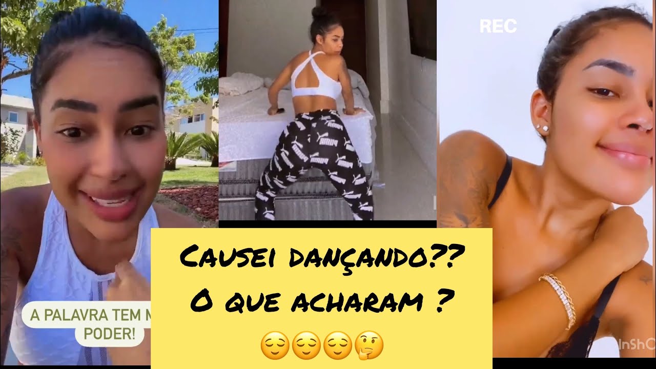 Sthefane Matos dançando tem dia produtivo fitness + gravação 😍 - YouTube