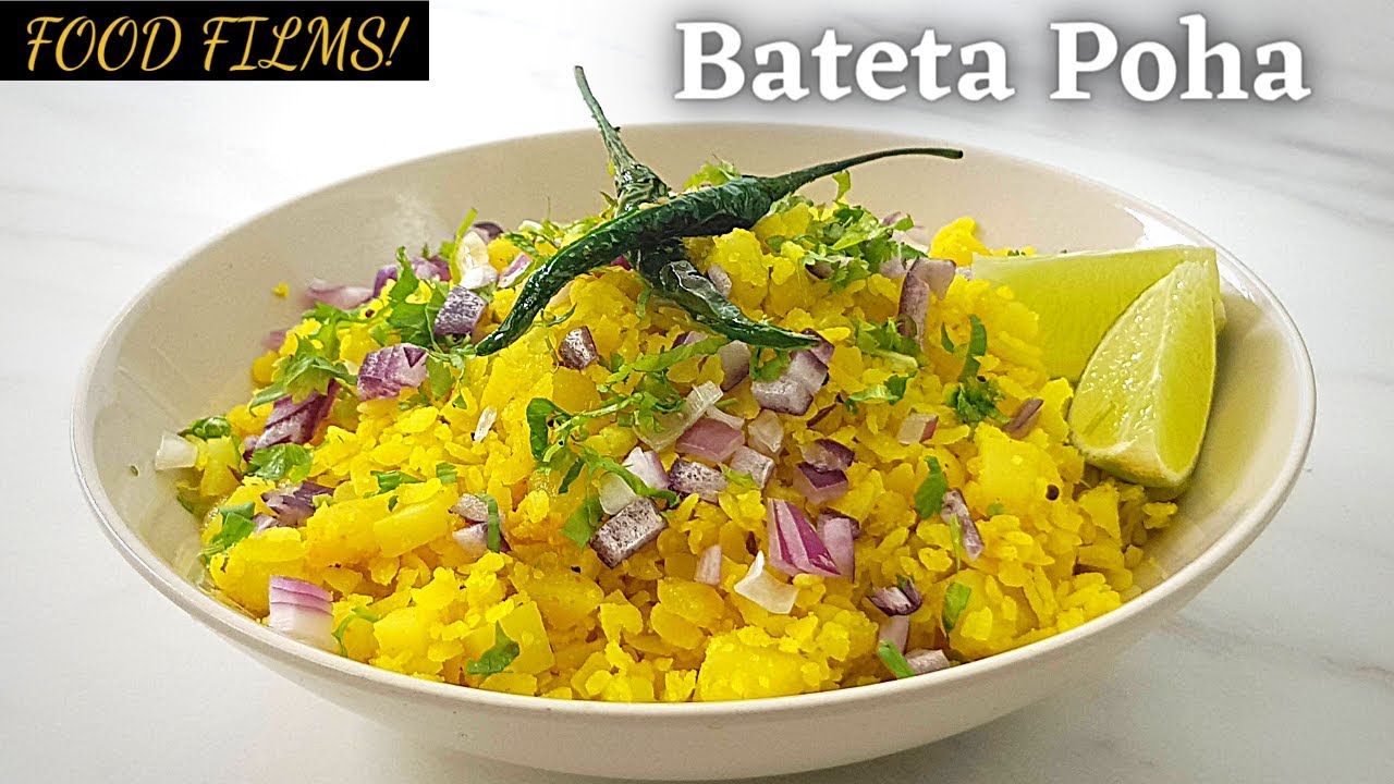 Bateta Poha/ Kanda Batata Poha/ Quick and easy Poha recipe - YouTube