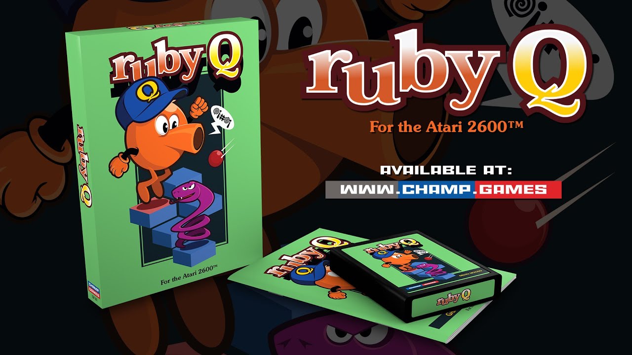 rubyQ for the Atari 2600 – Champ Games Presents - YouTube