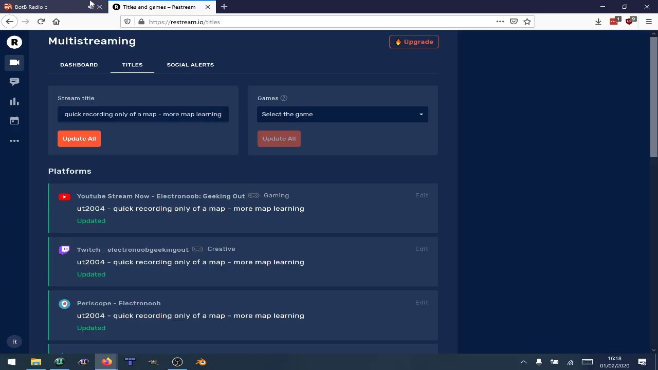 ut2004 - quick recording only of a map - more map learning - YouTube