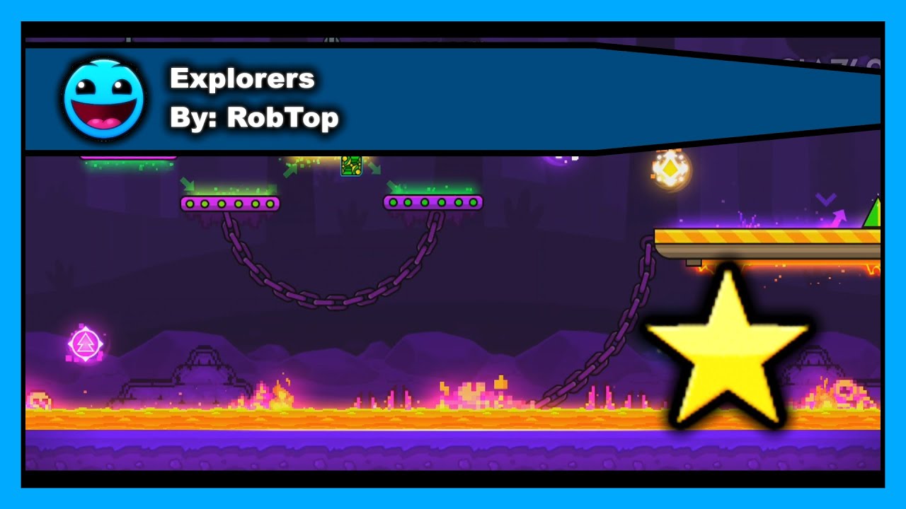 Geometry Dash - Explorers by RobTop (100% Complete) - YouTube