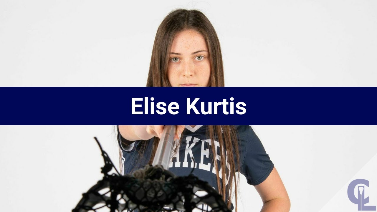 Elise Kurtis Lacrosse Highlights - RI 2025 - Def - YouTube