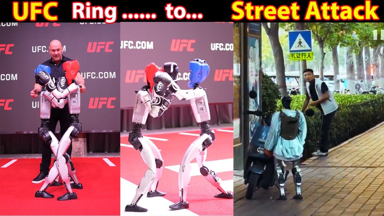 Unitree Robots Shock the World: UFC Debut & Street Attack Incident ...