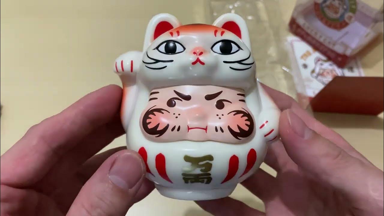 TOYZEROPLUS TOYZERO+ PP x MONSTER PP MONSTER PP Baby Lucky cat daruma 白色 幸運貓 招財貓 達摩 達磨 万両 萬兩 ...