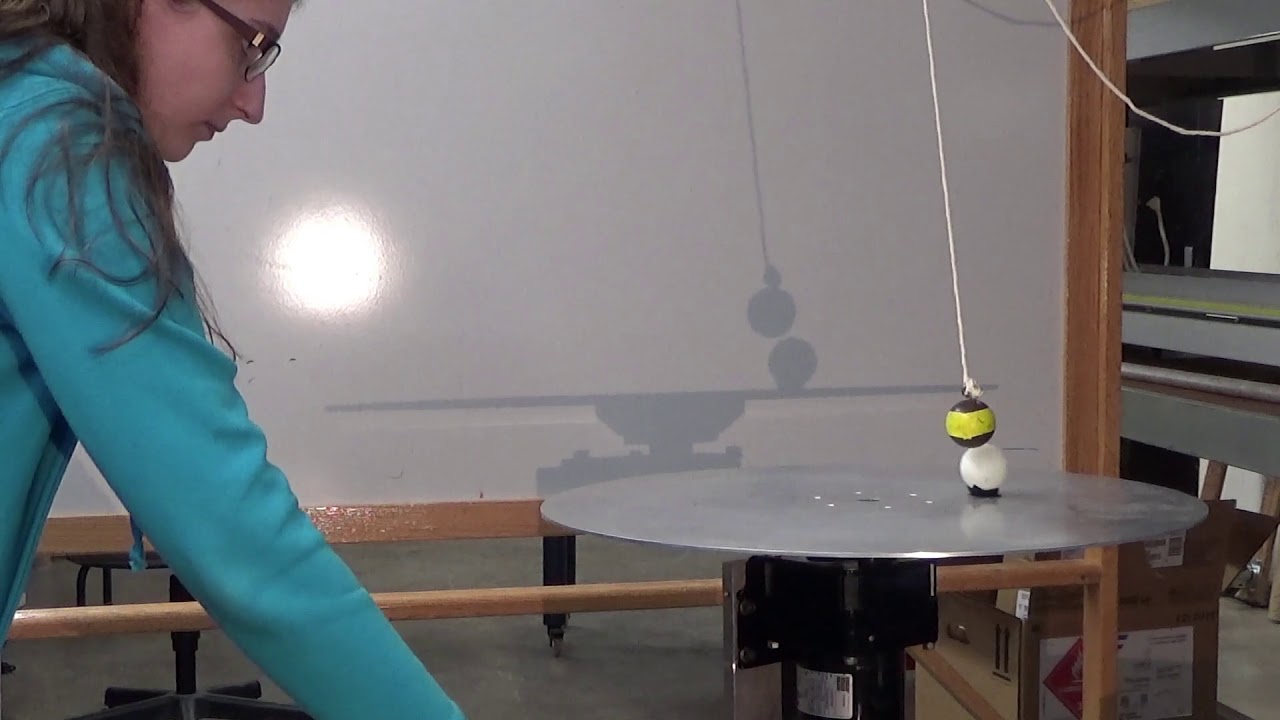 3A40.10 Ball on a Turntable - YouTube