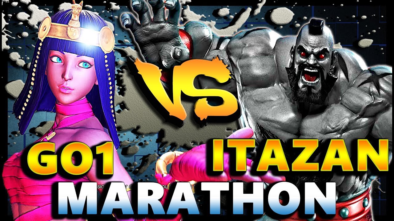 SFV - Go1 ( Menat ) Vs Itazan ( Zangief ) Marathon | Three First To 3 ...