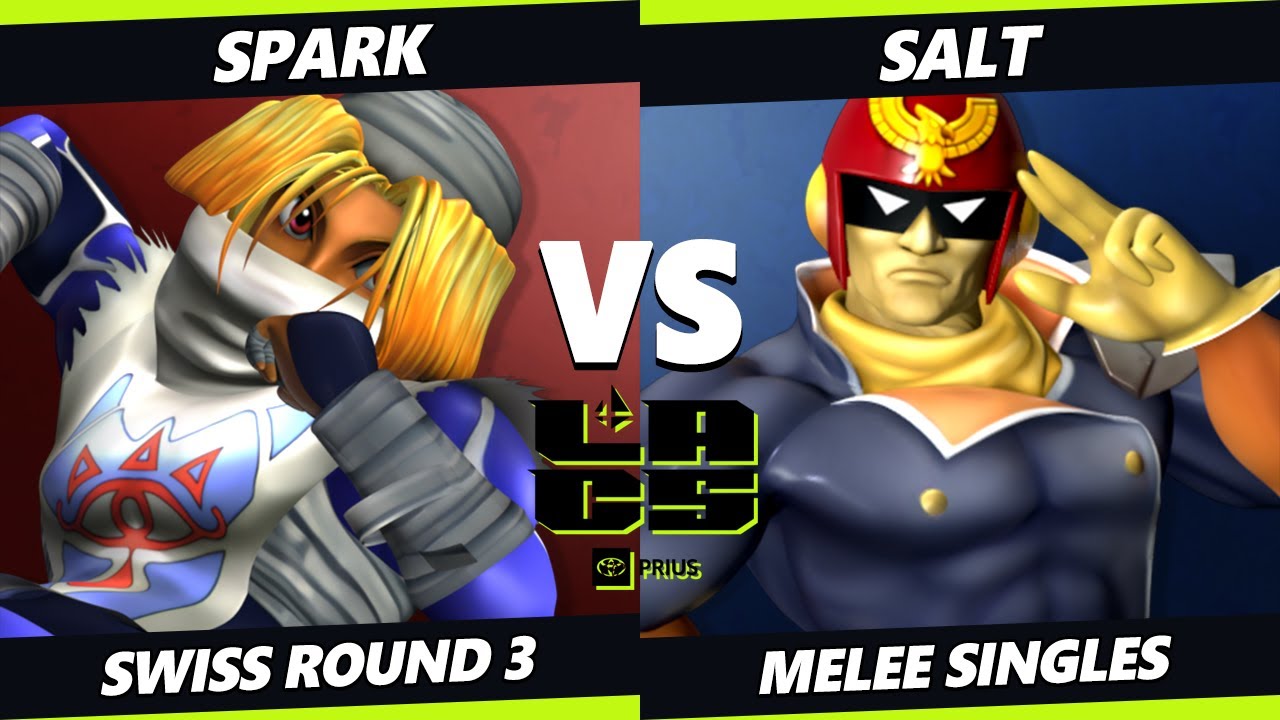 LACS 5 - Spark (Sheik) Vs. Salt (Captain Falcon) Smash Melee - SSBM ...