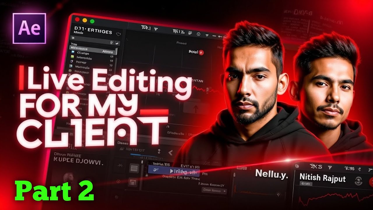 Live Video Editing Breakdown of My Client Part 2 | Shivanshu Agrawal ...