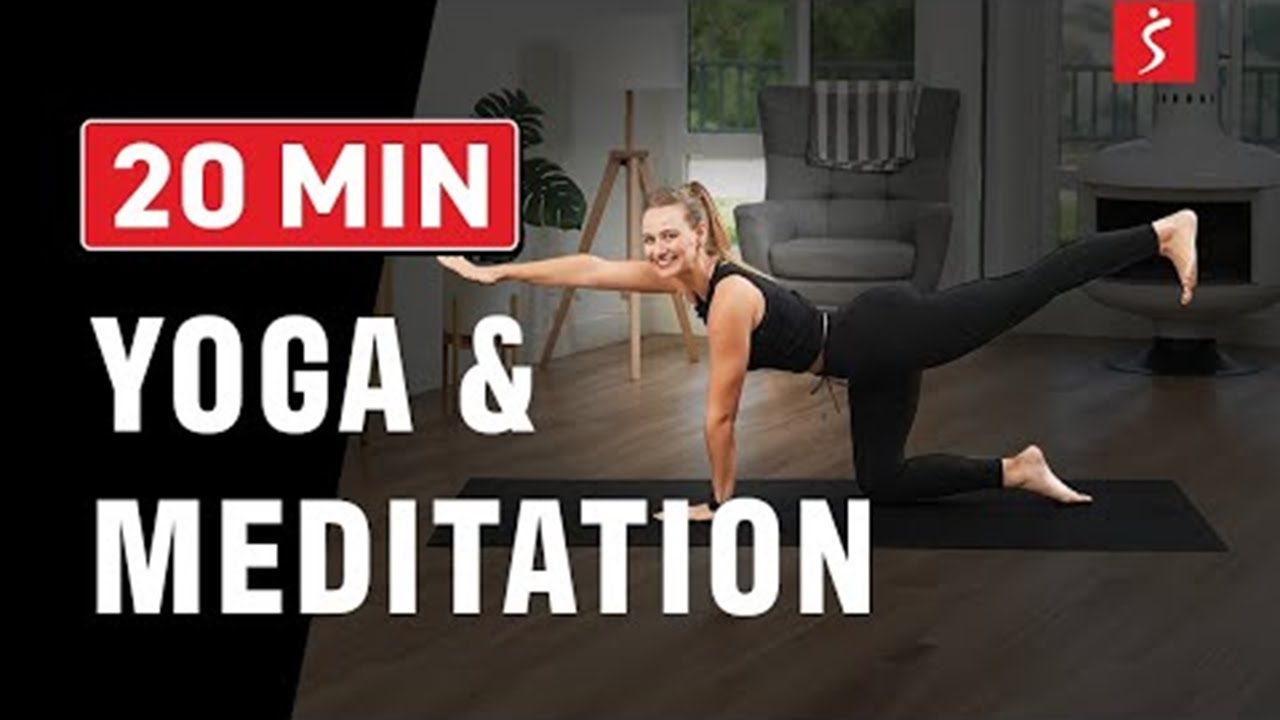 20 Min YOGA & MEDITATION - Claim Your Power - YouTube