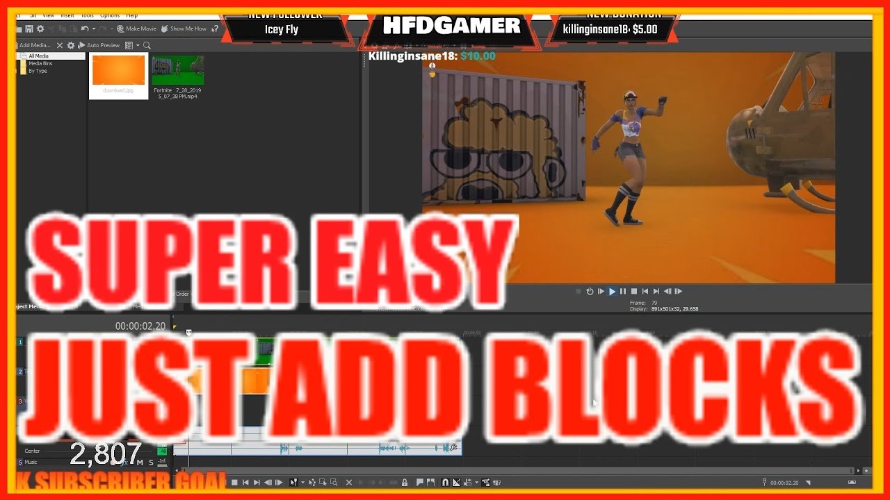 How to Create Green Screen Effects in Fortnite Creative WITH BLOCKS ...