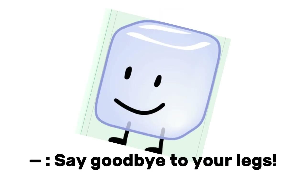 Ice cube to Pin in BFDIA be like 😨 #silly #bfdia #justiceforpin - YouTube