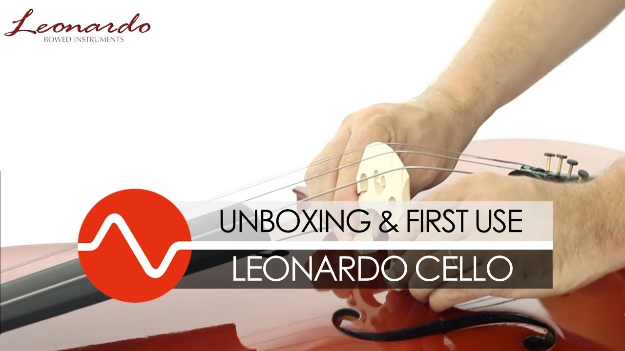 Leonardo Cello Unboxing & First Use - YouTube