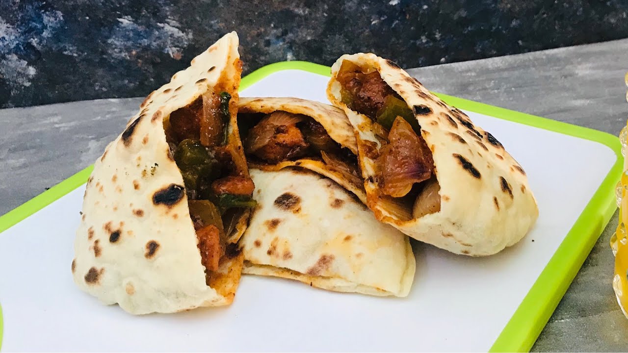 Chilli Chicken Naan Pocket | Ifthar Snack | Passionate Gloves - YouTube