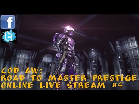 COD AW: Road To Grand Master Prestige Online Live Stream #4 - YouTube