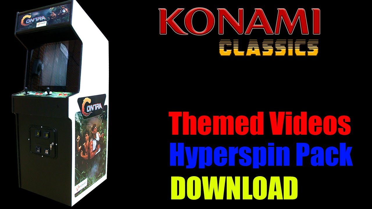Konami Classics 143 Themed Videos and Hyperspin Pack Showcase - YouTube