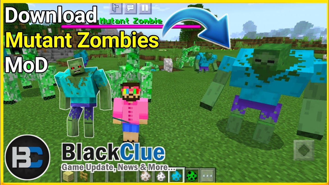 mutant zombie mod in minecraft pe | Download Mutant Zombies Mod In ...