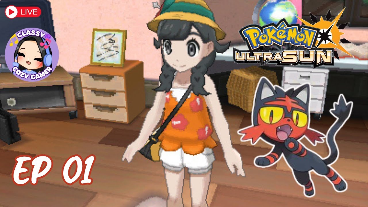 Pokémon Ultra Sun || Solo Litten Run || Ep. 1 - YouTube