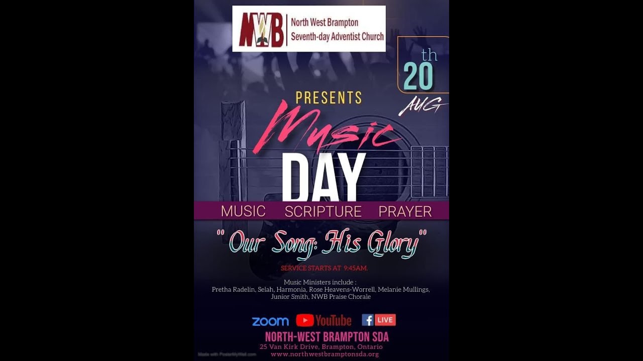 NWB SDA - Music Day | Aug 20th 2022 - YouTube