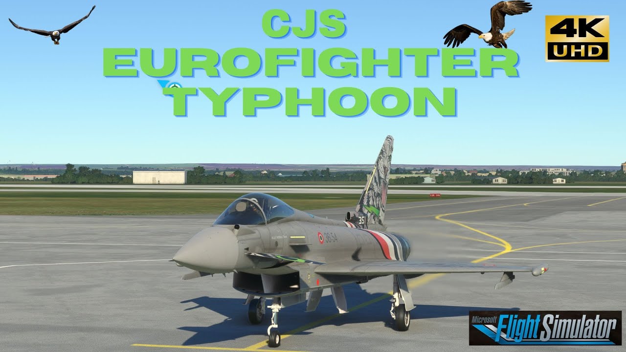 MSFS2020 XBOX SERIES X CJS EuroFighter Typhoon URME-URMM 4K - YouTube