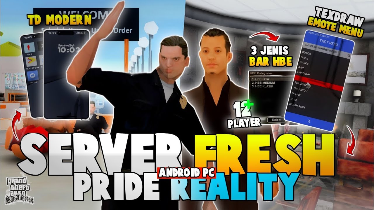 SERVER GTA SAMP CHAT ONLY SISTEM MODERN + MAPPING GACOR ! - REVIEW ...
