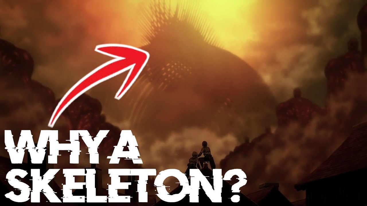 Why Eren's Founding Titan looks like a skeleton (AOT episode 80 ...