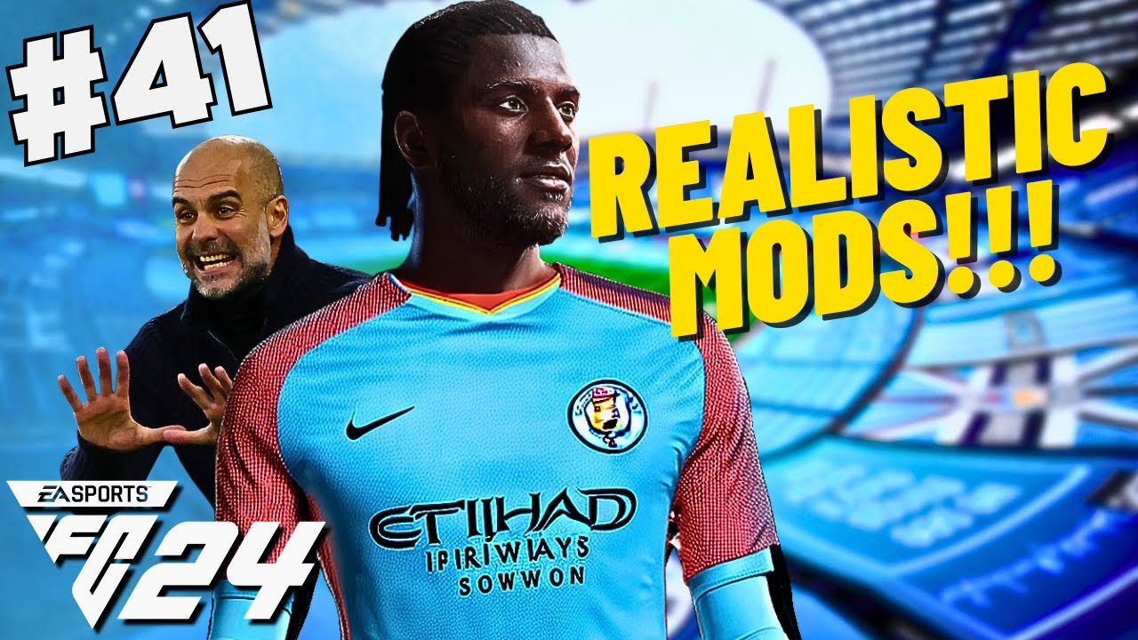 NEW MODS!!!: Realistic Gameplay & New Kits in FC 24 Player Career ...