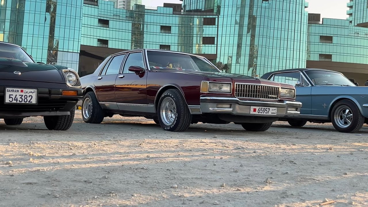 Classic car meet - Bahrain harbor 9/2/2024 - YouTube