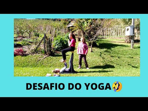DESAFIO DO YOGA  ( quase morri de tanto rir ksks) ft:Nathieli