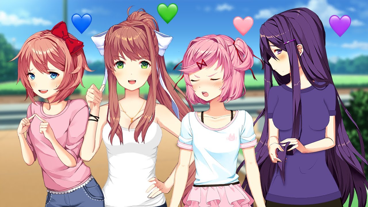 Flirting With The Dokis Gone...Right? | DDLC Mod | Doki Doki Summertime ...