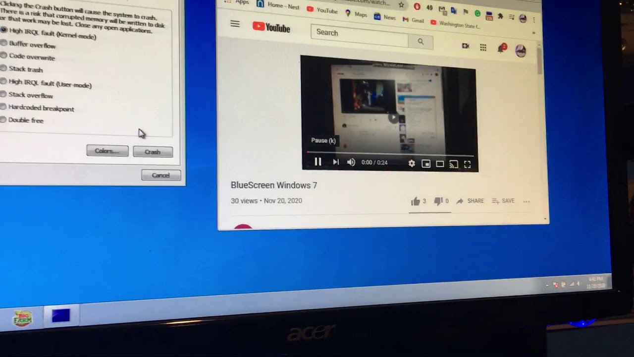 To you computer noise has BSOD part 4 - YouTube