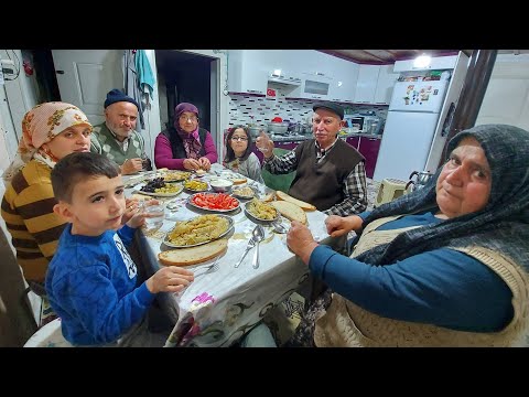 Akşam yemeği lahana kelem sarması