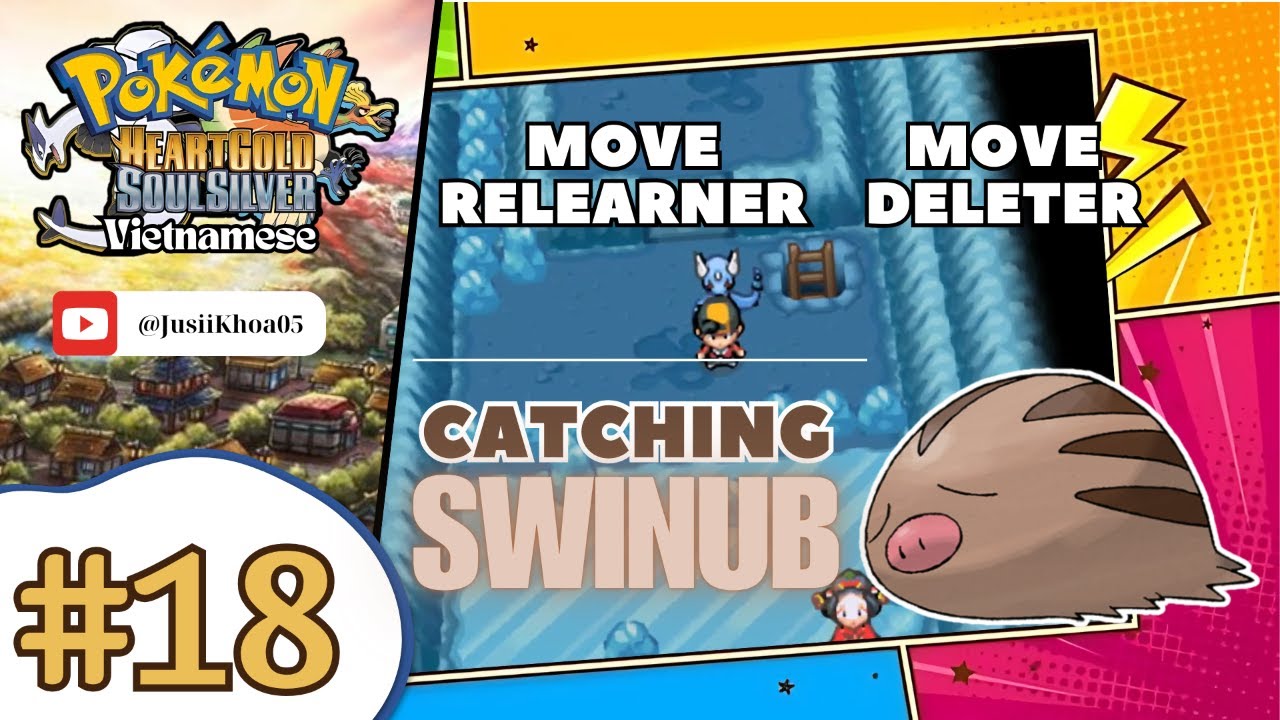 Pokémon HeartGold [Việt Hóa] #18 - Move Deleter & Relearner - Thu Phục ...
