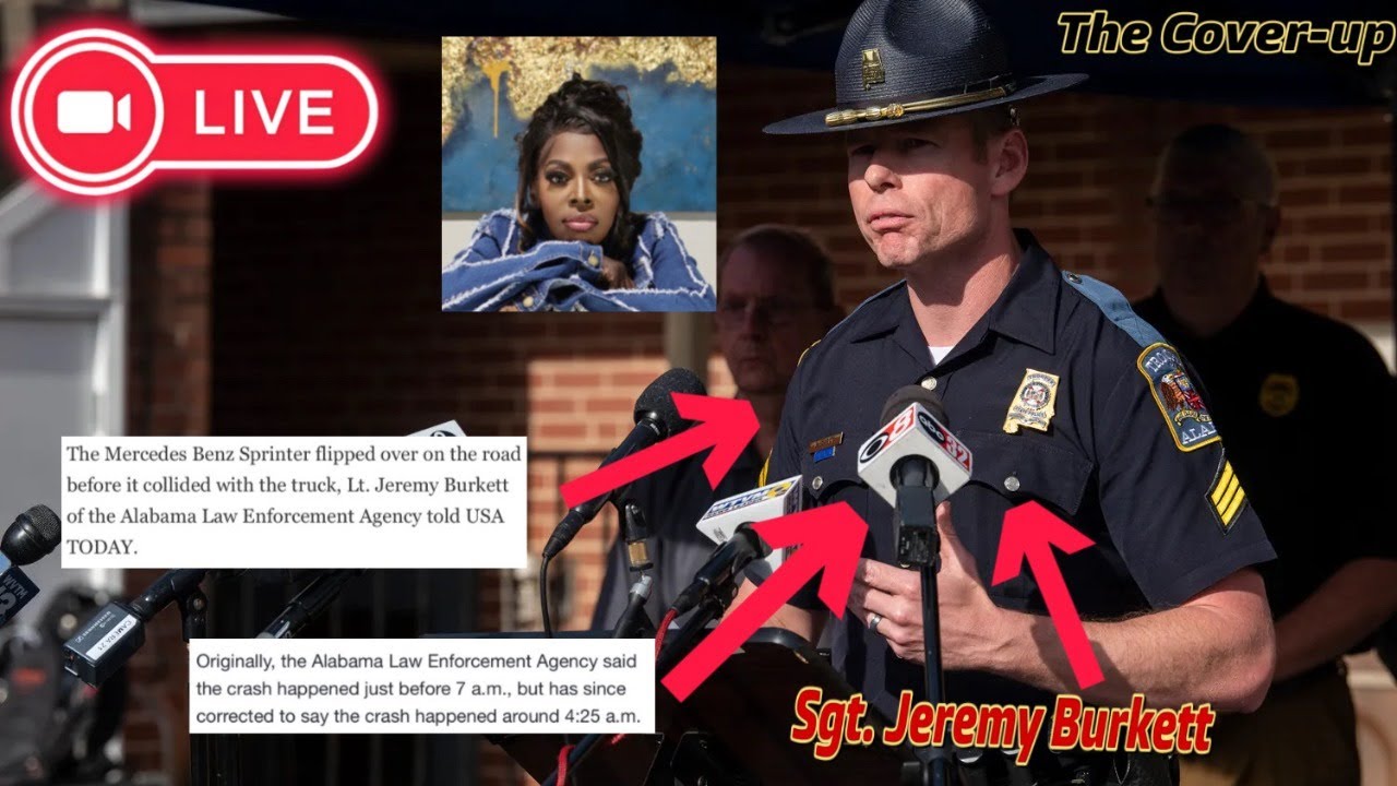 Angie Stone Crash is being COVERED UP by Sgt. Jeremy Burkett of the ...