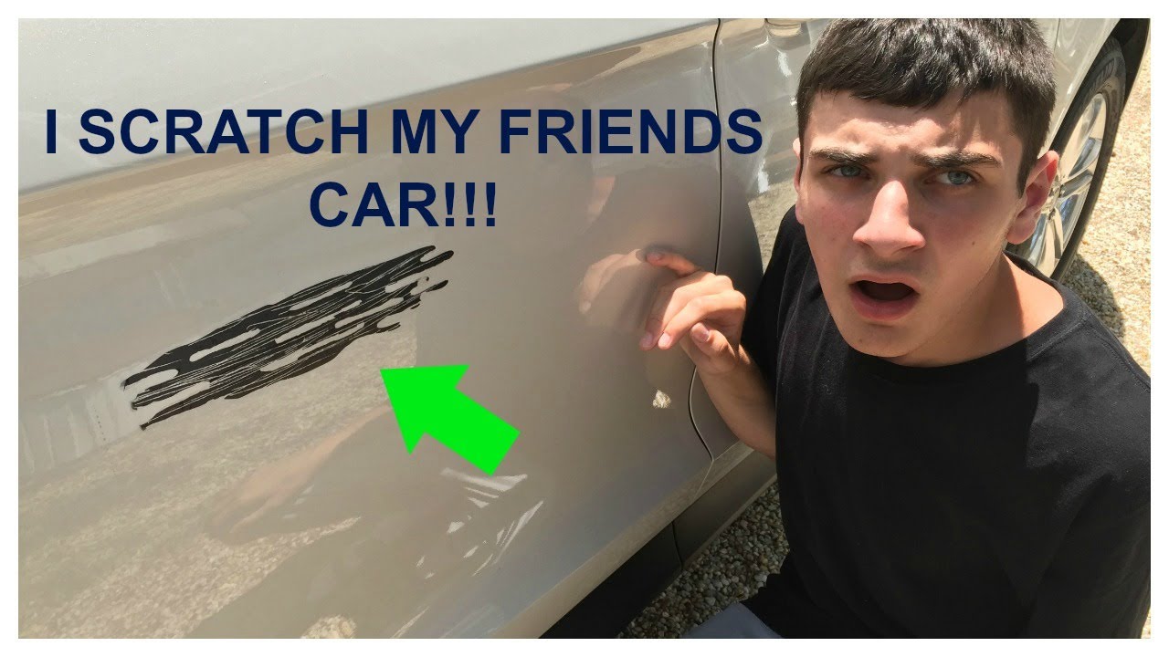 CAR SCRATCH PRANK! - YouTube